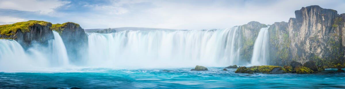 Wasserfälle in Island: Quelle des Lebens